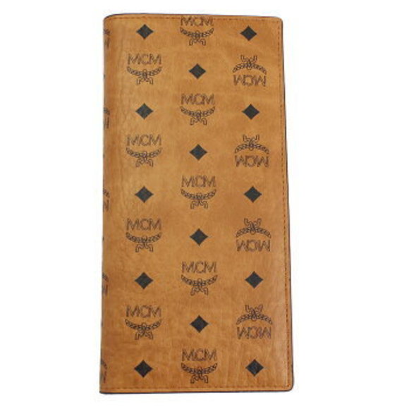MCM | Bags | Mcm Long Wallet Visetos Brown Cognac | Poshmark